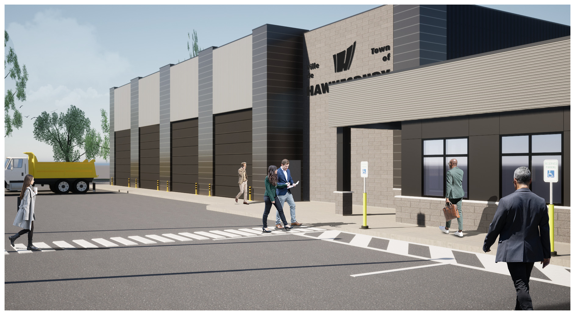 Hawkesbury Garage • Architects DCA Inc.